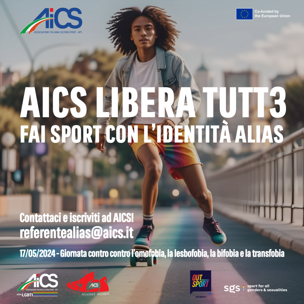 Giornata contro l’omofobia, la lesbofobia, la bifobia e la transfobia: Fai sport con l’identità ...